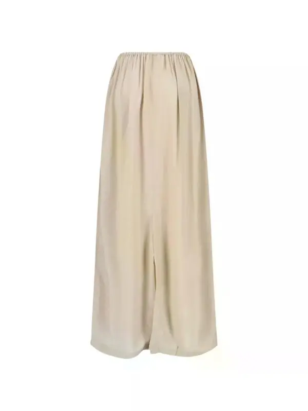 THE FRANKIE SHOP Aeson Gathered Maxi Skirt - Neutrals