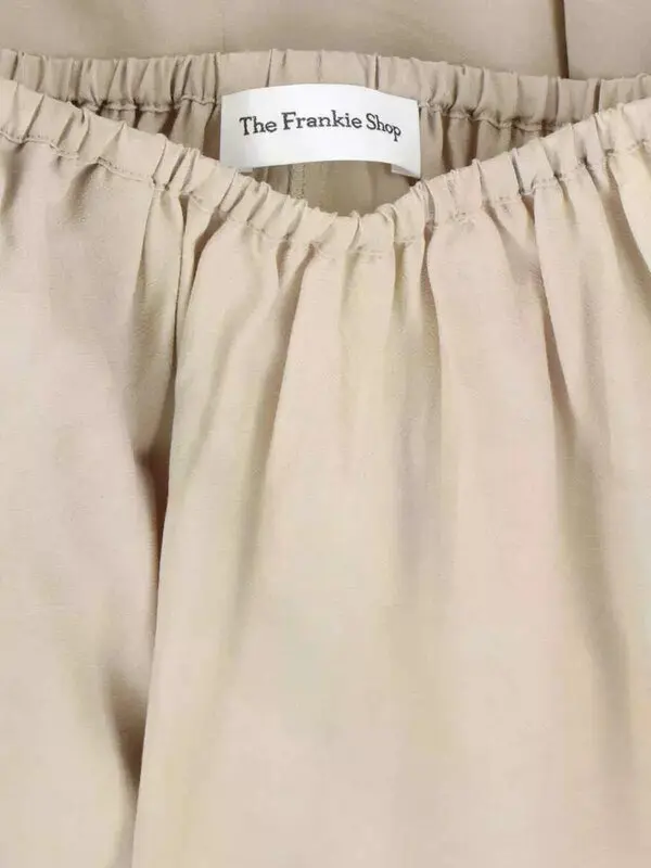 THE FRANKIE SHOP Aeson Gathered Maxi Skirt - Neutrals