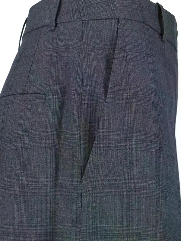 THE FRANKIE SHOP Brickell Plaid Trousers