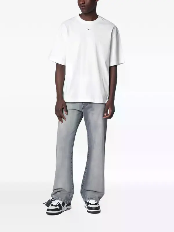 Off-White Diag Relaxed Jeans - Grey
