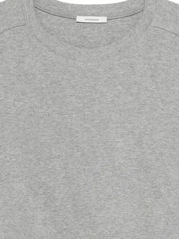 ENTIRE STUDIOS Ribbed Crew-neck Sweatshirt