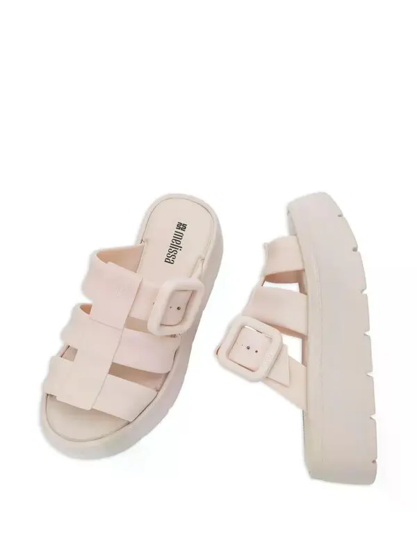 Melissa Platform Sandals With Buckle Fastening - Neutrals