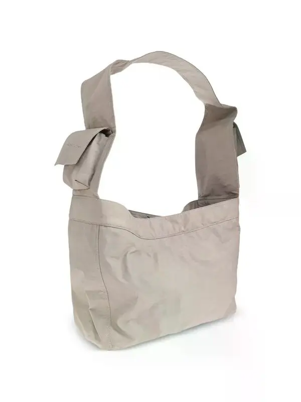 Y3 Newspaper Pocket Detail Tote Bag - Neutrals