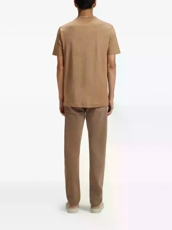 BOSS Double-collar T-shirt - Neutrals