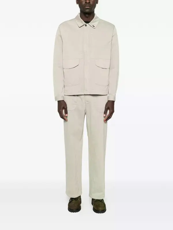 MASSIMO OSTI STUDIO Logo-patch Pocket Jacket
