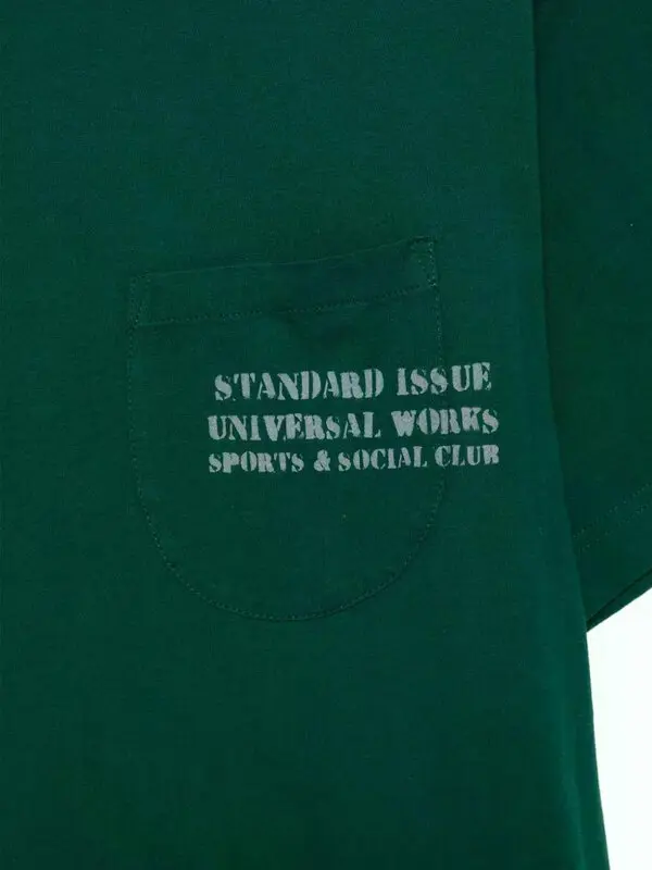 Universal Works Logo-detail T-shirt