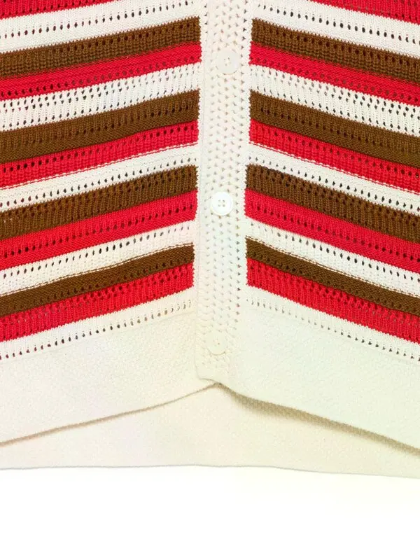 Nn07 Striped Knit Shirt