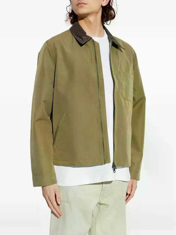 Samsøe Samsøe Zip Up Jacket With Contrast Collar