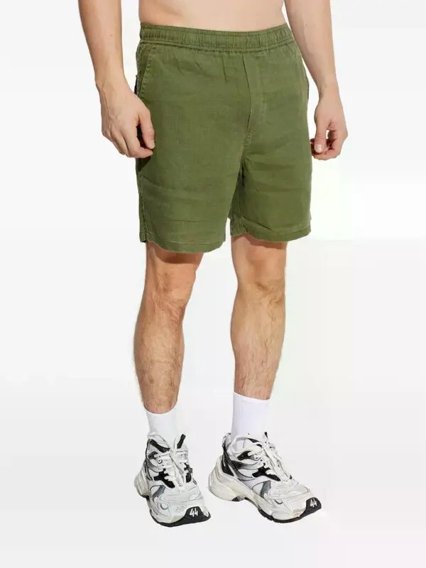 SAMSOE SAMSOE Sajabari Elasticated-waistband Shorts - Green