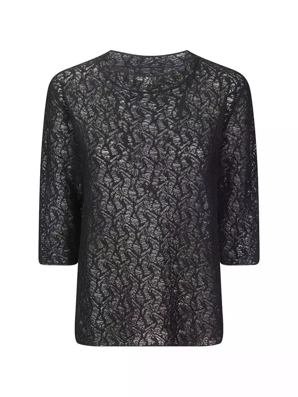 ARCHIVIO B Lace Top - Black