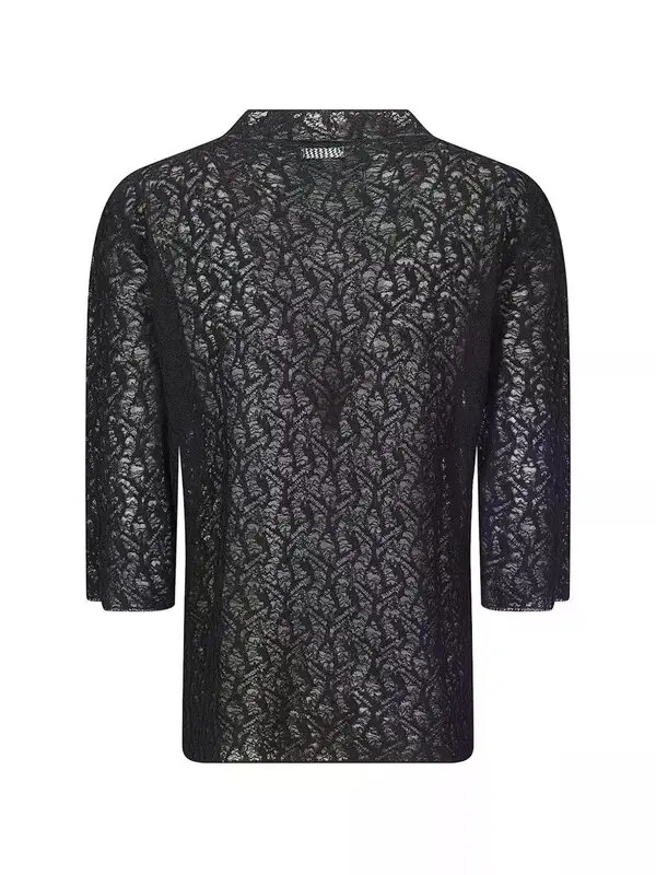 ARCHIVIO B Lace Top - Black