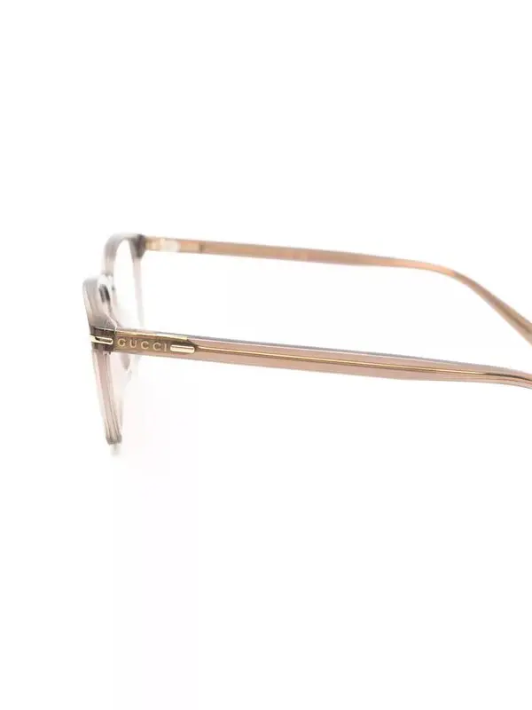 Gucci Square Frame Eyeglasses - Grey