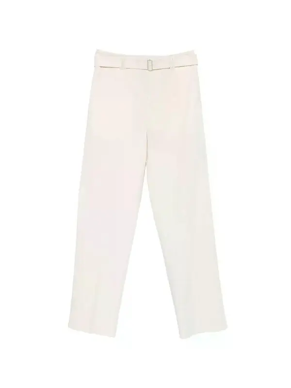 LARDINI Tailored Belted Trousers