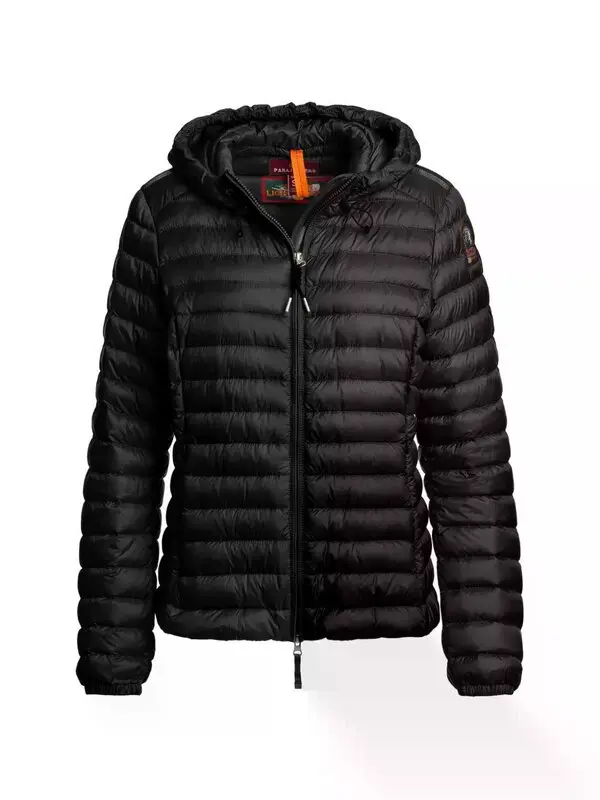 PARAJUMPERS Quilted Hooded Jacket - Black