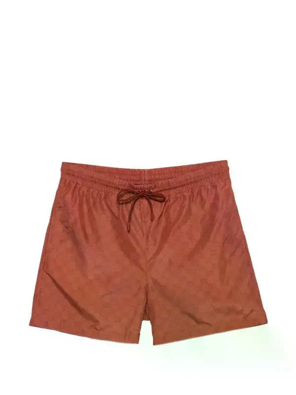 Gucci Monogram Drawstring Shorts