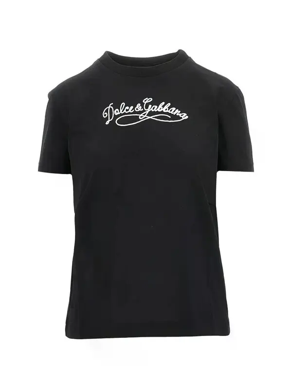 Dolce & Gabbana Embroidered Cotton T-shirt