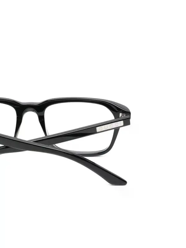 Gucci Rectangle Frame Glasses - Black