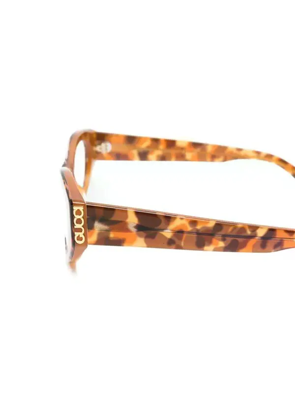 Gucci Geometric Cat Eye Eyeglasses