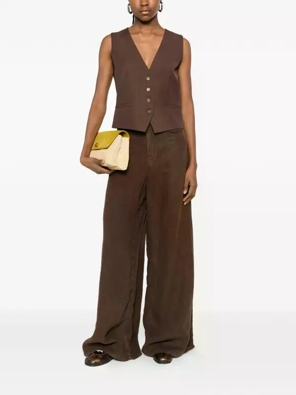 P.a.r.o.s.h Button V-neck Gilet