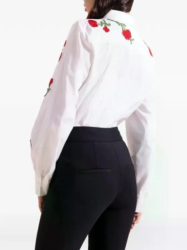 Carolina Herrera Isabela Embroidered Shirt