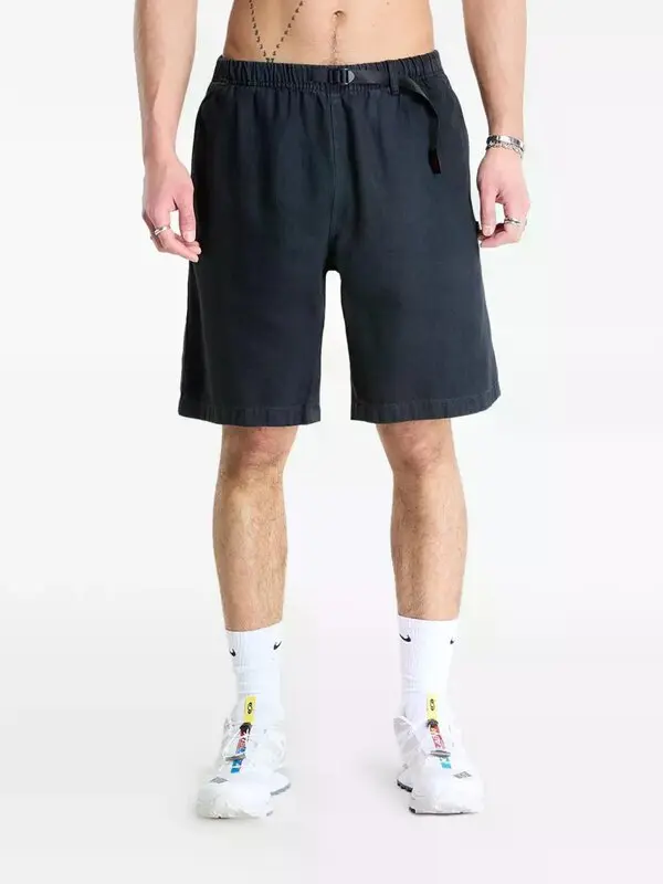 Gramicci Belted Track Shorts - Black
