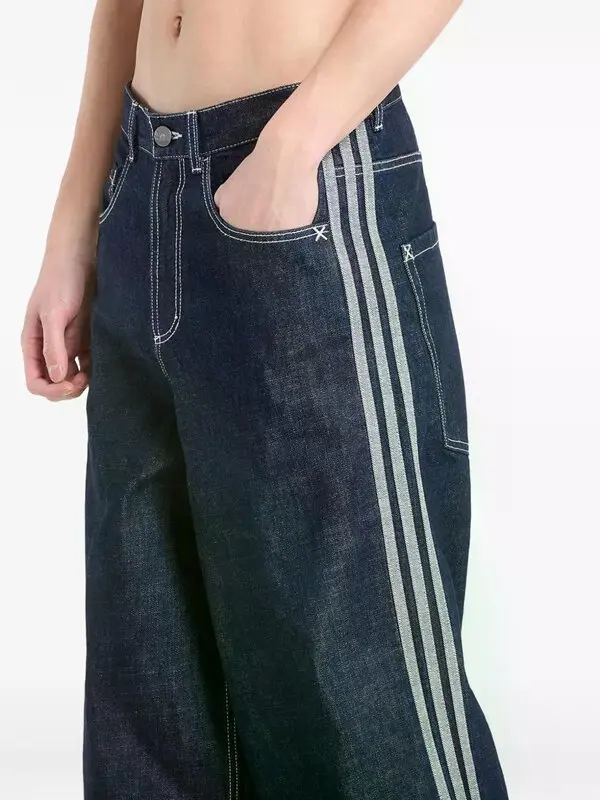 Adidas 3-stripes Wide Leg Jeans