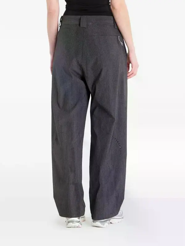 ROA Pinstripe Logo Trousers