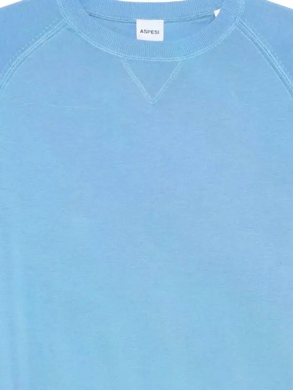 Aspesi Raglan Crewneck Sweatshirt - Blue