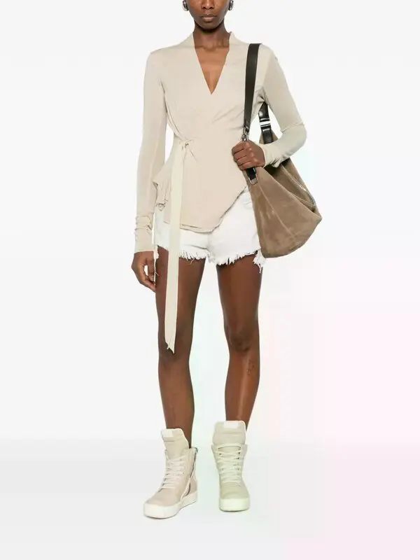 Rick Owens Frayed Sandals - Neutrals