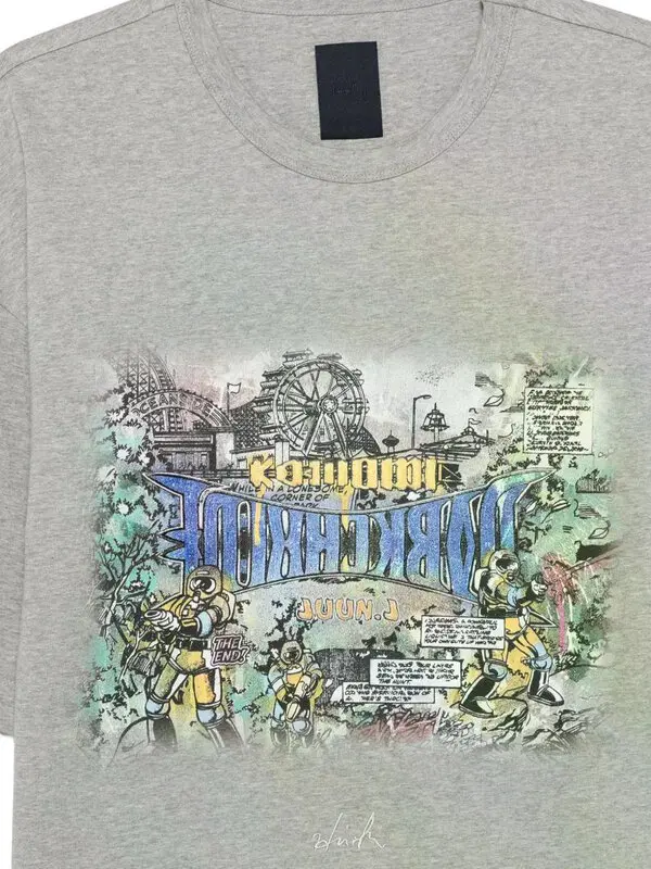 JUUN.J Graphic T-shirt - Grey