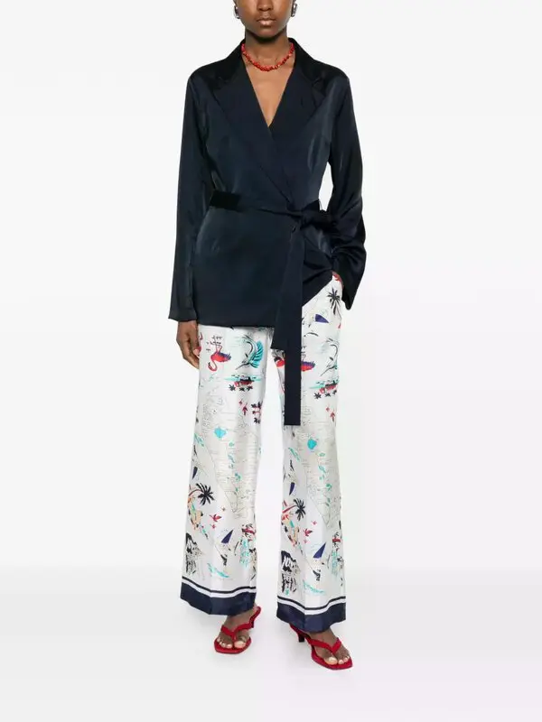 P.a.r.o.s.h Tie-waist Blazer
