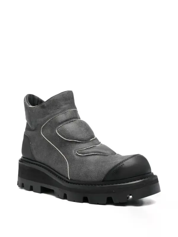 GMBH Aeon Top-stitching Boots - Grey