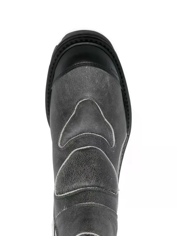 GMBH Aeon Top-stitching Boots - Grey