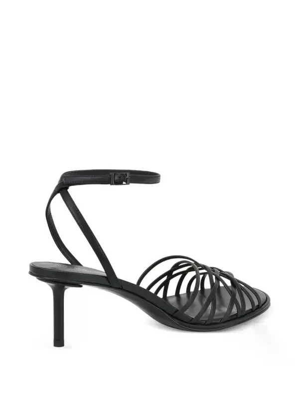 POTAMY Strappy Stiletto Sandals With Ankle Strap