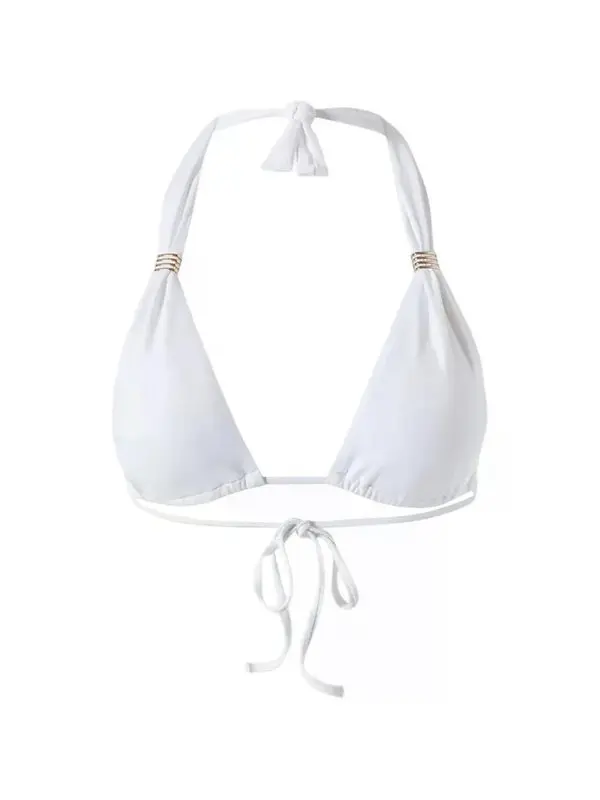Melissa Odabash Grenada Triangle Bikini Top - White