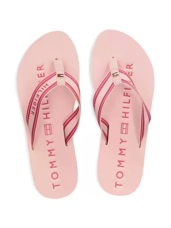 Tommy Hilfiger Striped Flip Flops