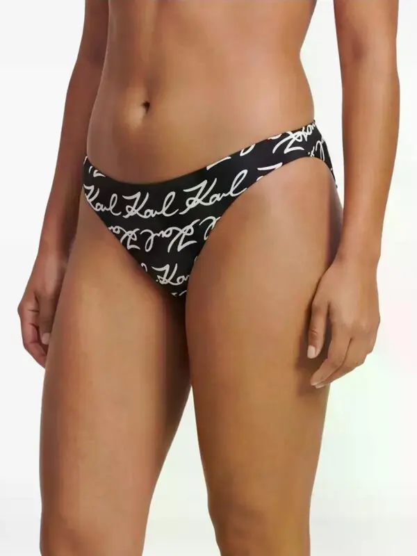 Karl Lagerfeld Signature Bikini Bottoms