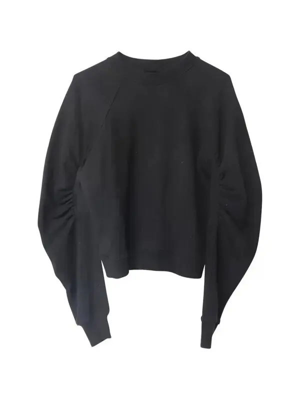 Citizens Of Humanity Gathered Sleeve Sweatshirt - Black