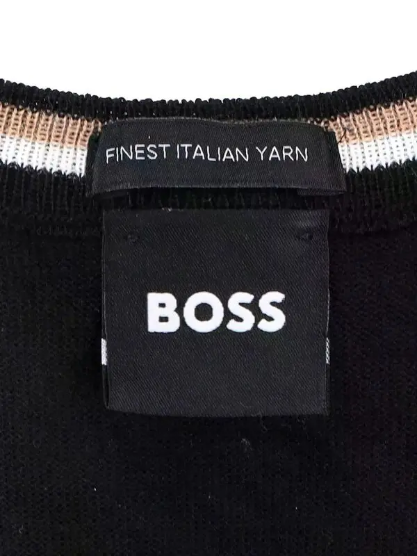 BOSS Wool Crew Neck Sweater
