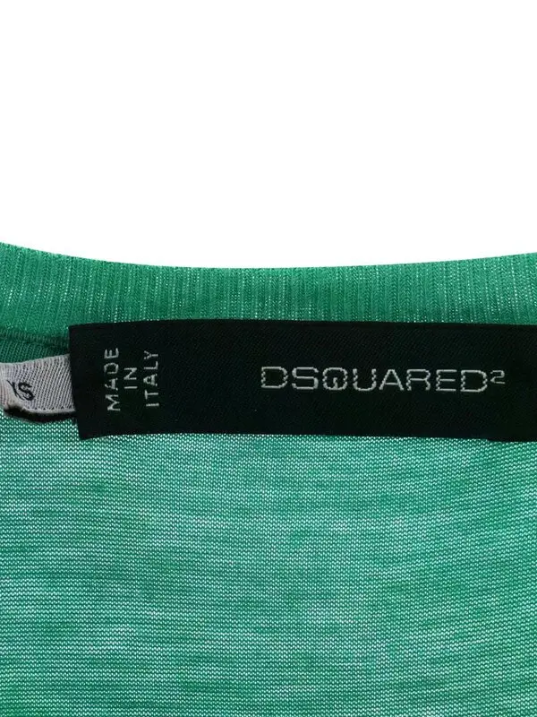 Dsquared2 Sleeveless Scoop Neck Tank Top - Green