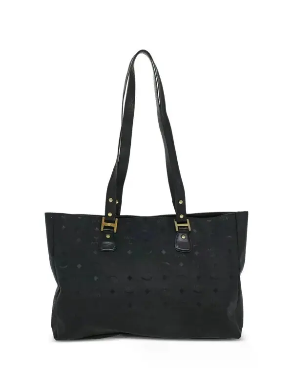 Mcm Vicetos Logogram Shoulder Bag