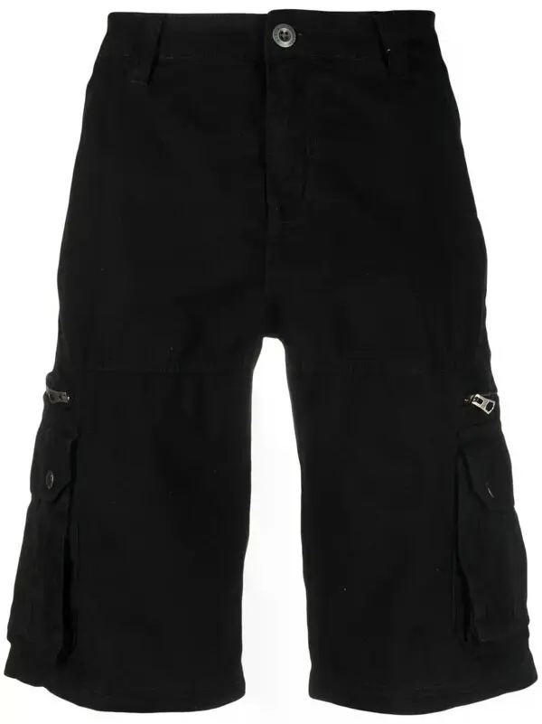 Alpha Industries Cargo Pocket Cotton Bermuda Shorts