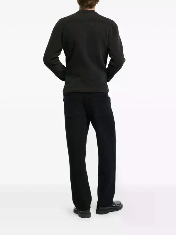 BARRIE Suede Effect Zip Jacket