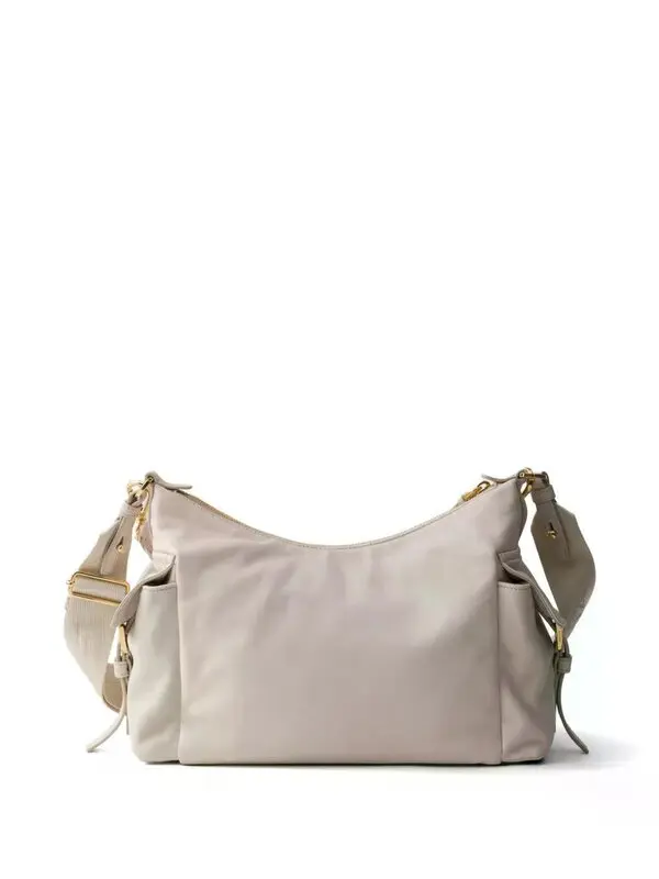 Prada Nappa Leather Explore Bag - Neutrals