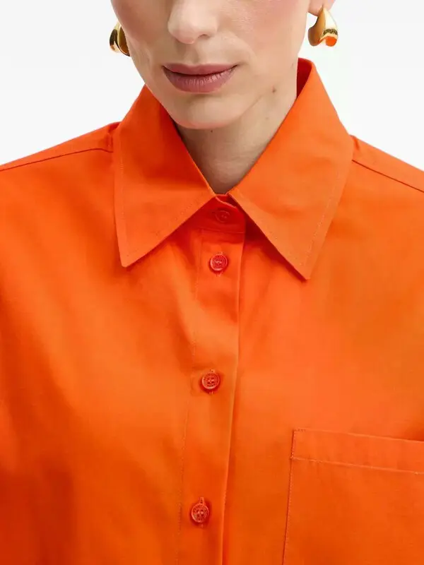 Patrizia Pepe Oversized Chest Pocket Shirt
