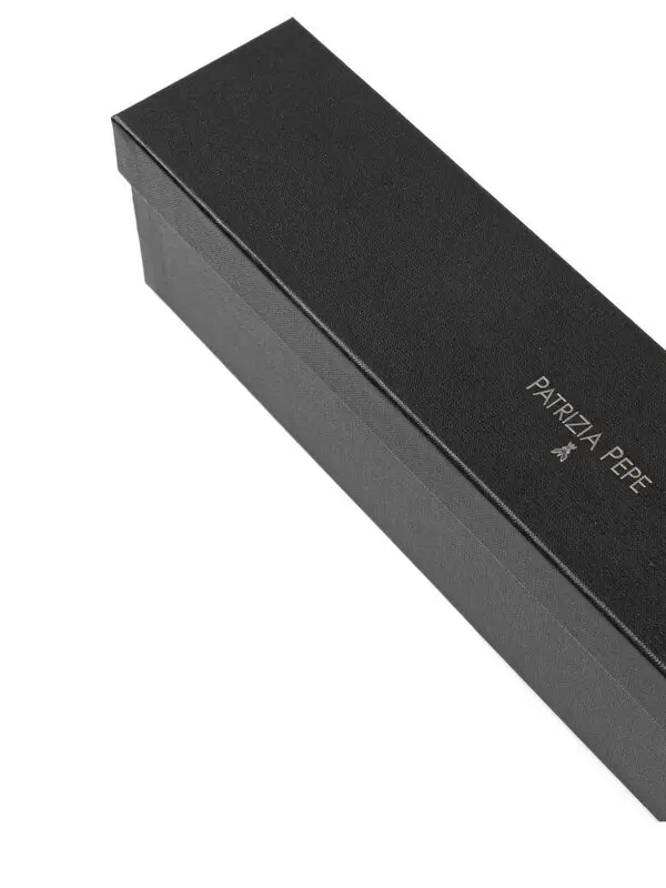 Patrizia Pepe Double Buckle Leather Belt
