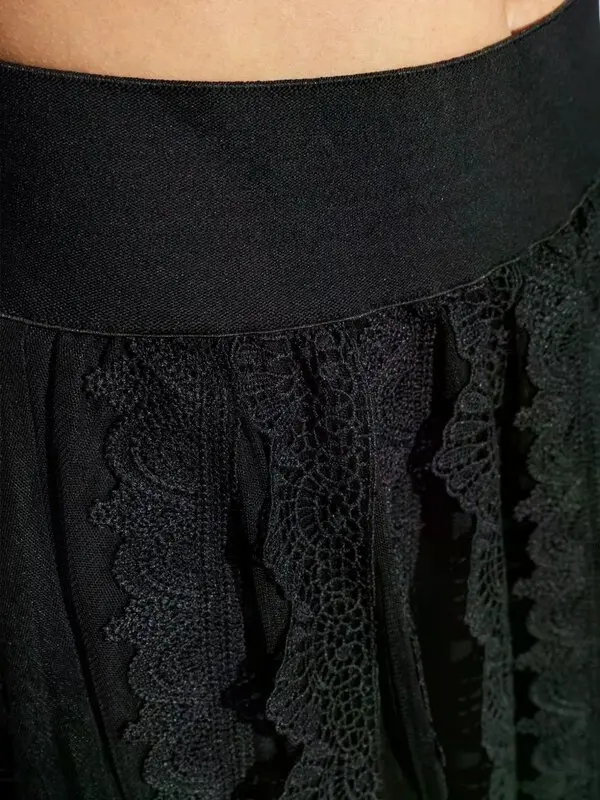 ALLSAINTS Vashtie Lace Maxi Skirt