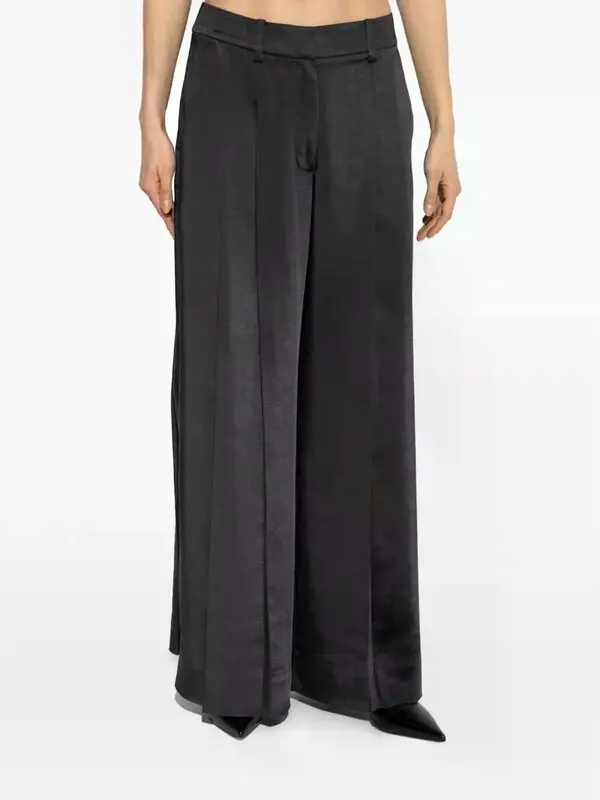ALLSAINTS Wide Leg Pleated Trousers