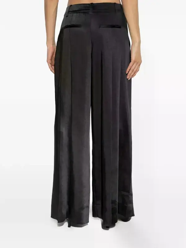 ALLSAINTS Wide Leg Pleated Trousers