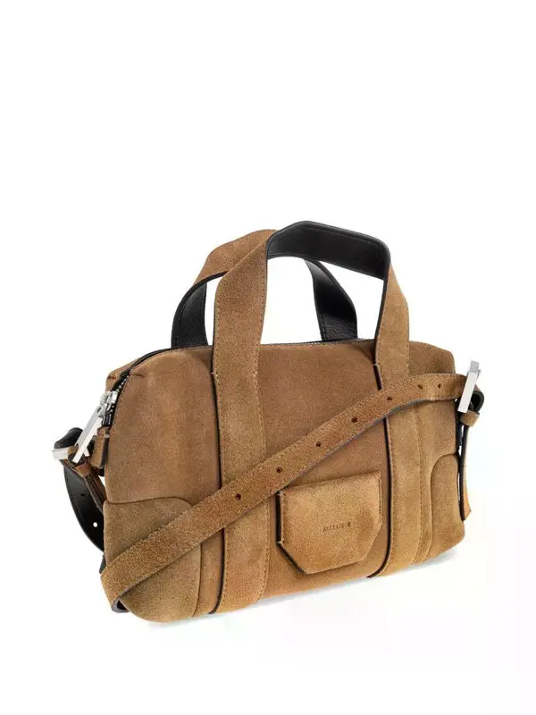 ALLSAINTS Ares Buckle Leather Tote Bag